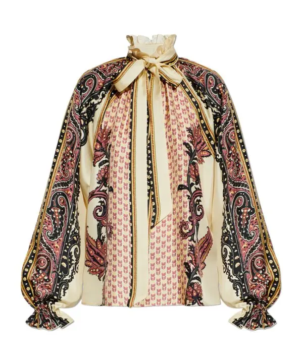 Etro Printed Silk Blouse