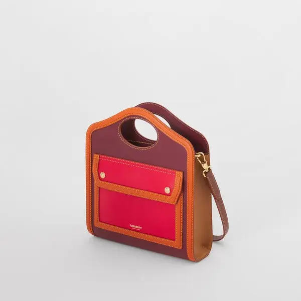 Burberry Mini Pocket Tote Bag - Red