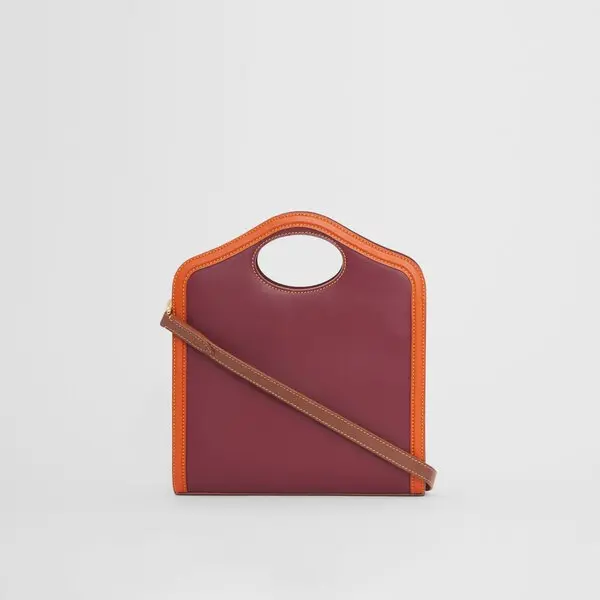 Burberry Mini Pocket Tote Bag - Red