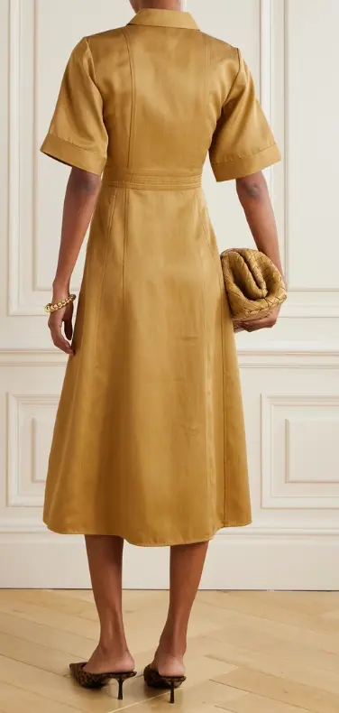 Ulla Johnson Pleated Midi Dress