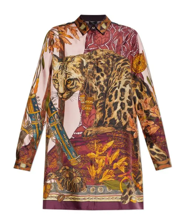 Etro Printed Long Sleeve Shirt