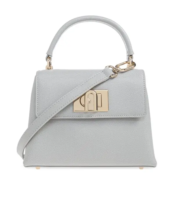 Furla 1927 Mini Shoulder Bag - Gray