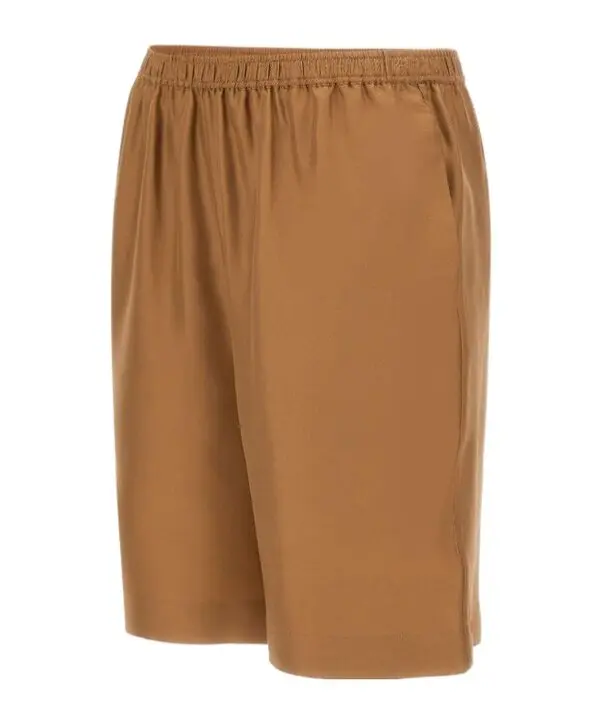 Loulou De Saison Relaxed Fit Shorts With Elastic Waistband
