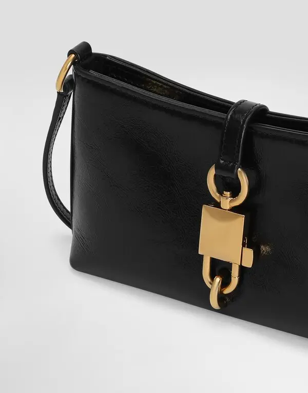 Dolce & Gabbana Lock Shoulder Bag - Black