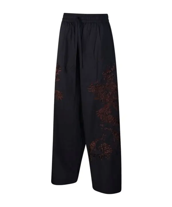 P.a.r.o.s.h Wide-leg Embroidered Pants