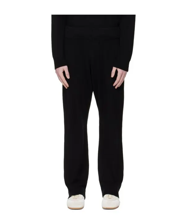 ENTIRE STUDIOS Elastic Waist Casual Pants - Black