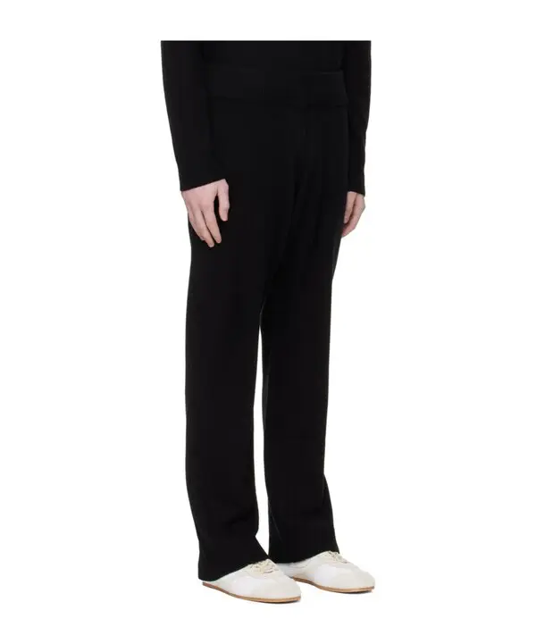 ENTIRE STUDIOS Elastic Waist Casual Pants - Black