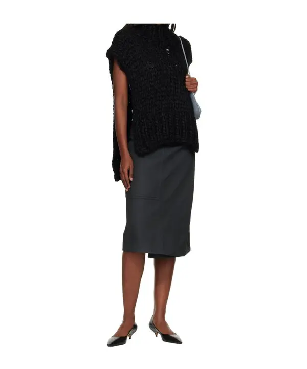 Issey Miyake Turtleneck Knit Sweater