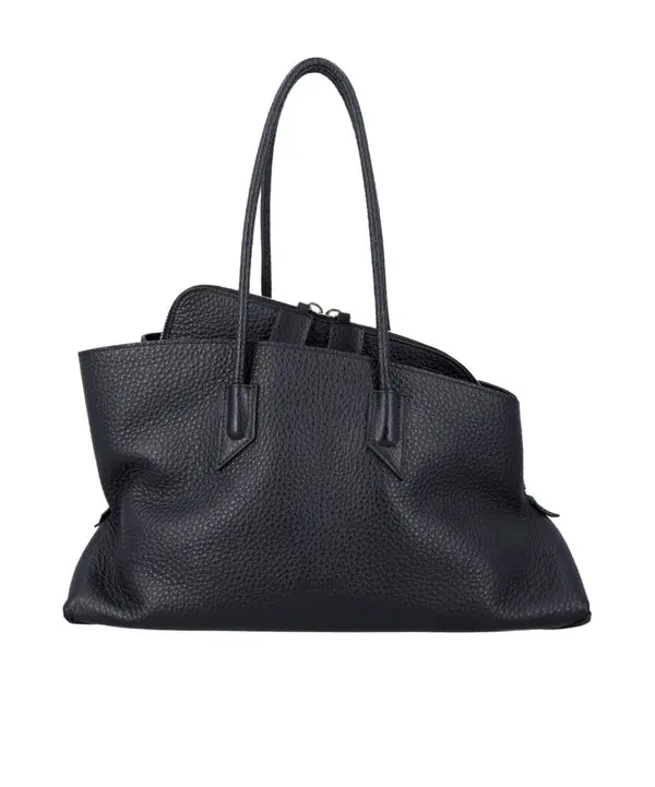 Attico La Passeggiata Medium Tote Bag - Black