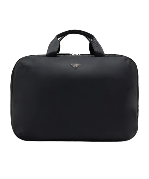 Emporio Armani Convertible Carry-on Bag - Black