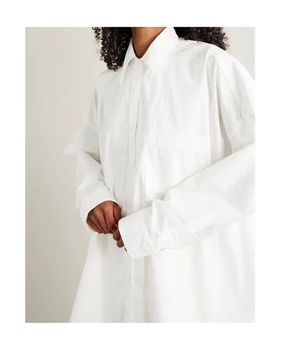 SLVRLAKE Cocoon Cotton-poplin Shirt