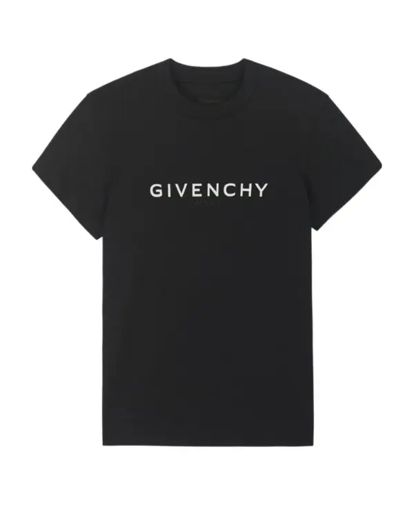 Givenchy 4g Emblem Printed Crewneck T-shirt