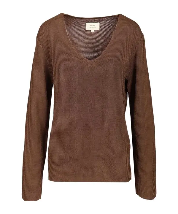 Loulou De Saison Saya V-neck Knitted Jumper