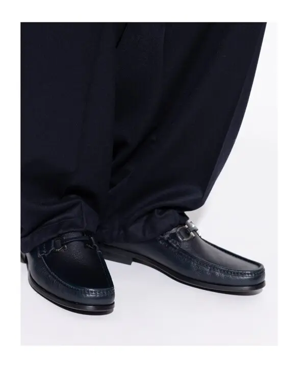 FERRAGAMO Grandioso 2 Loafers - Navy