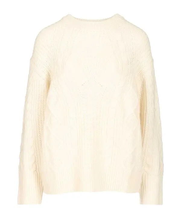 LOULOU STUDIO Twisted Knit Sweater - White