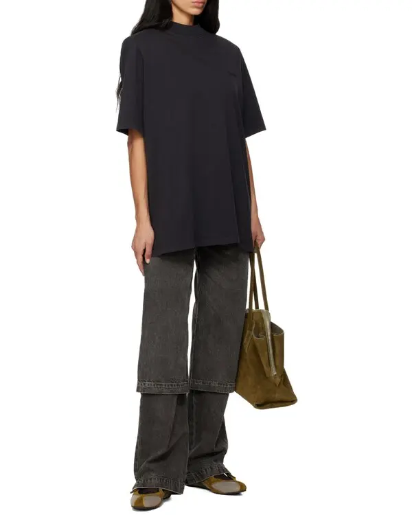 Attico Logo Embroidered Oversized T-shirt