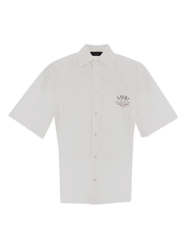 Amiri Logo Printed Short-sleeved Shirt