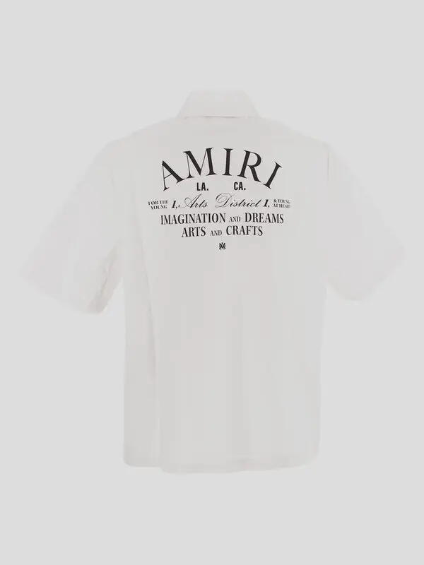 Amiri Logo Printed Short-sleeved Shirt
