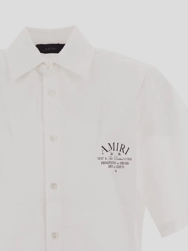 Amiri Logo Printed Short-sleeved Shirt