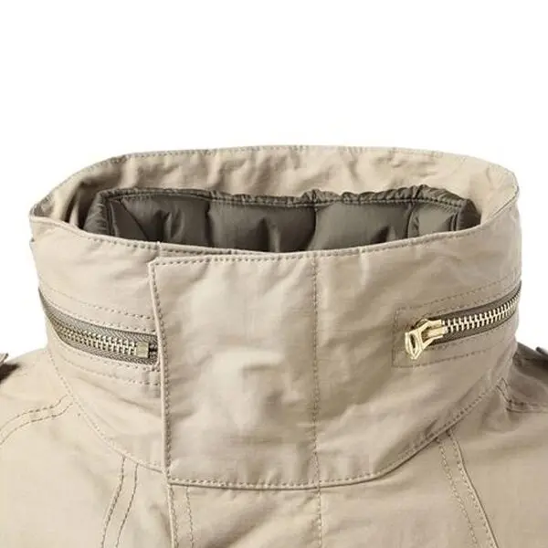 Burberry High Collar Casual Jacket