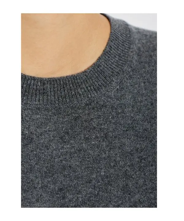FERRAGAMO Crew Neck Knitted Vest - Black