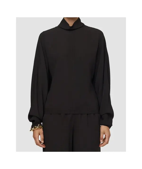 JOSEPH Buick Blouse - Cocoa