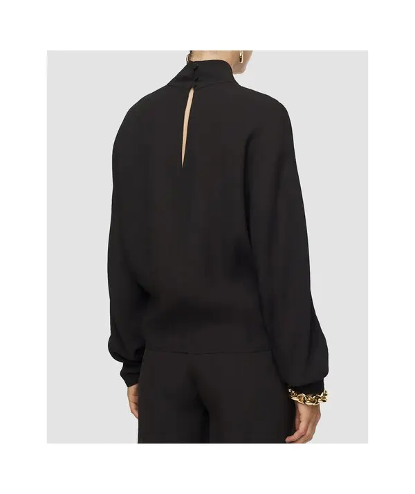 JOSEPH Buick Blouse - Cocoa
