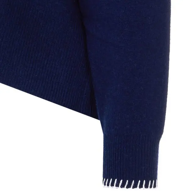 NOTSHY Charlie Embroidered Crew Neck Sweater