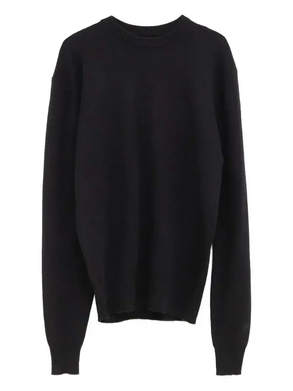 TOTEME Round-neck Cashmere Sweater - Black