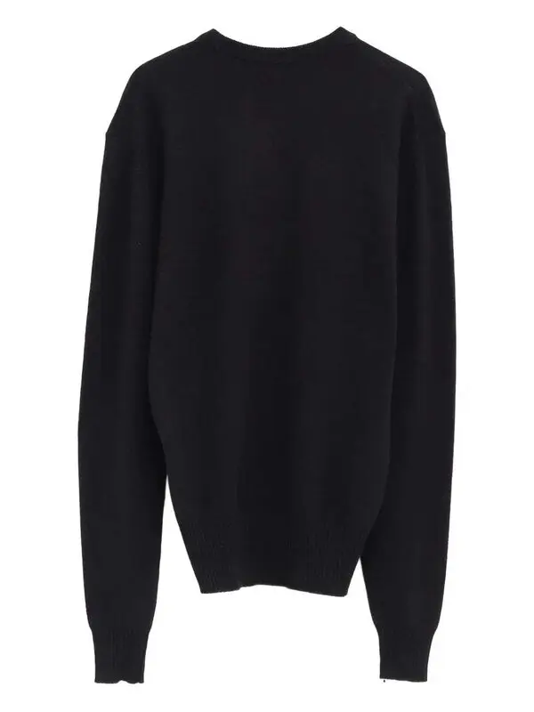 TOTEME Round-neck Cashmere Sweater - Black
