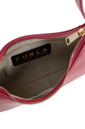 Furla Diamante Logo Plaque Mini Shoulder Bag - Red