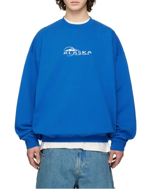 Vetements Slogan-embroidered Sweatshirt
