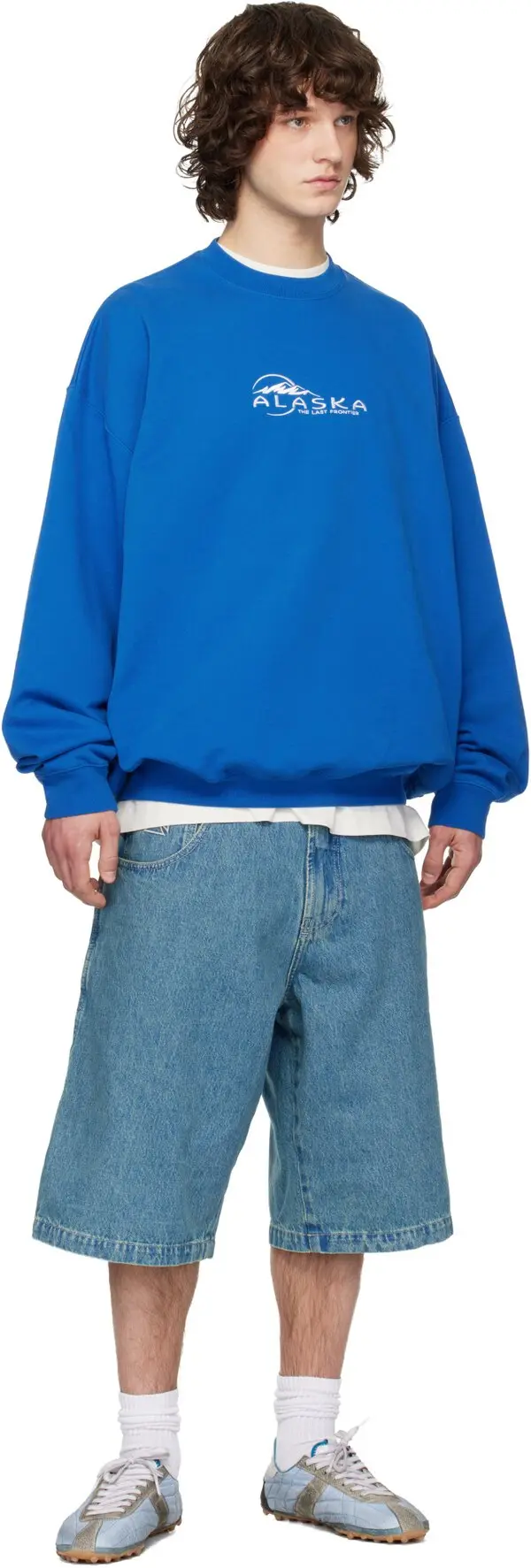 Vetements Slogan-embroidered Sweatshirt