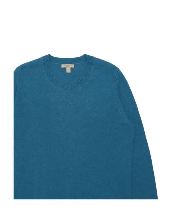 Burberry Round Neck Long Sleeve Sweater
