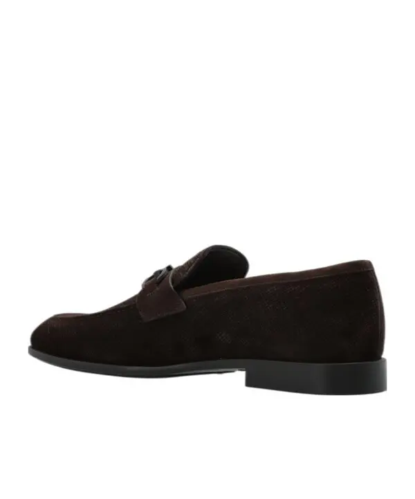 FERRAGAMO Foster Loafers - Brown