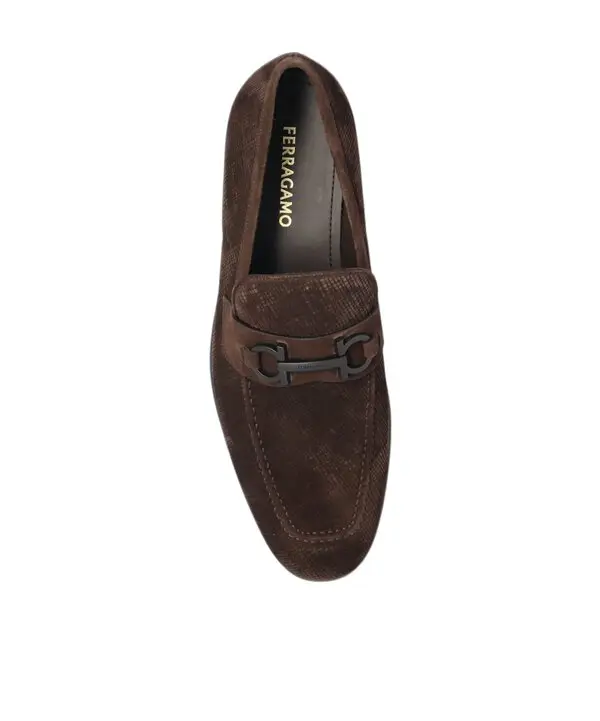 FERRAGAMO Foster Loafers - Brown