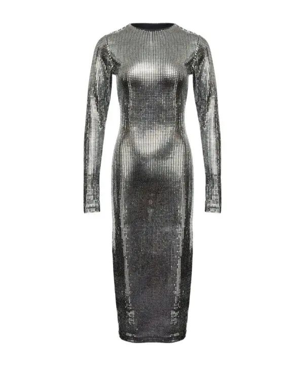 MAISON MARGIELA Embellished Midi Dress