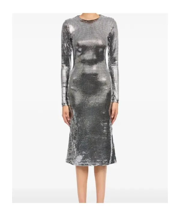 MAISON MARGIELA Embellished Midi Dress