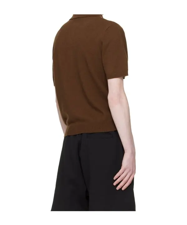 ENTIRE STUDIOS Short Sleeve Knit Polo