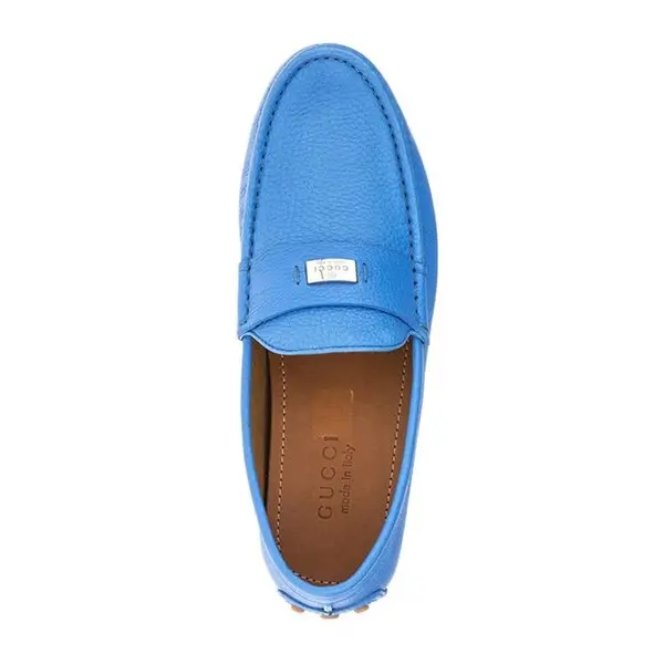 Gucci Logo Detail Loafers