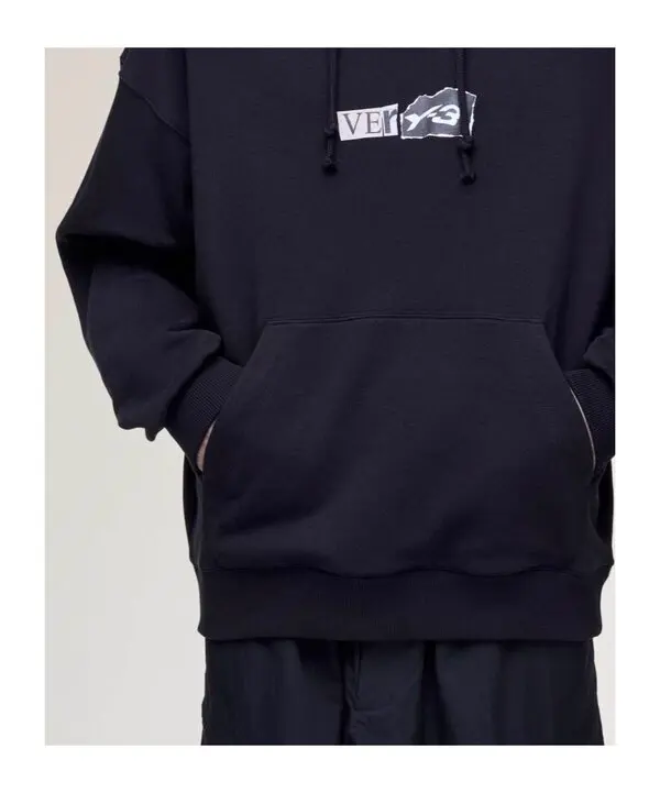 Y3 Logo Patch Hoodie