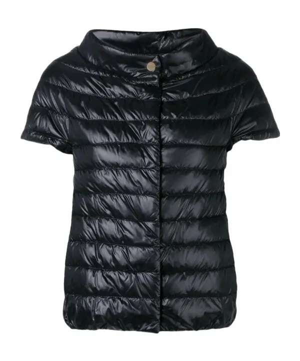 Herno Short-sleeved Vest - Black