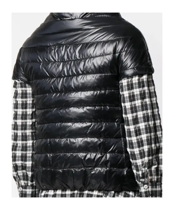 Herno Quilted Short Sleeve Vest - Black