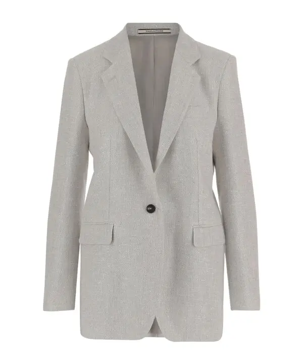 Tagliatore Jadrianne Single-breasted Blazer - Gray