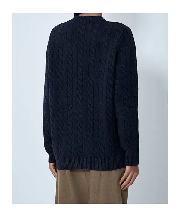 THE ROW Loneke Cardigan - Black