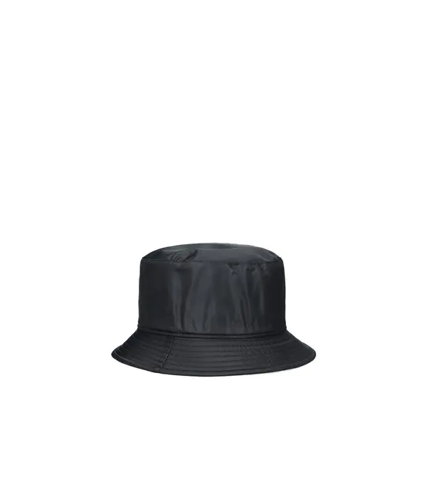 Borsalino Logo Plaque Bucket Hat - Black