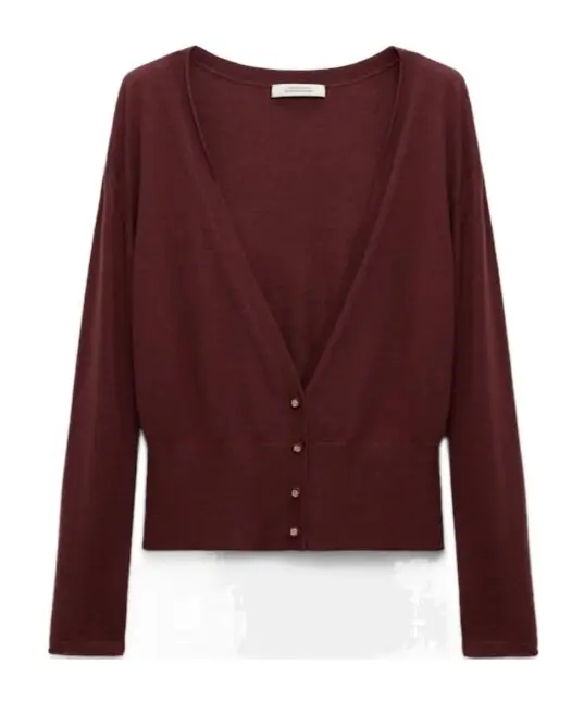 Dorothee Schumacher Button-front V-neck Cardigan