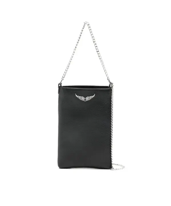 Zadig&Voltaire Voltaire Embellished Rock Phone Mini Bag - Black