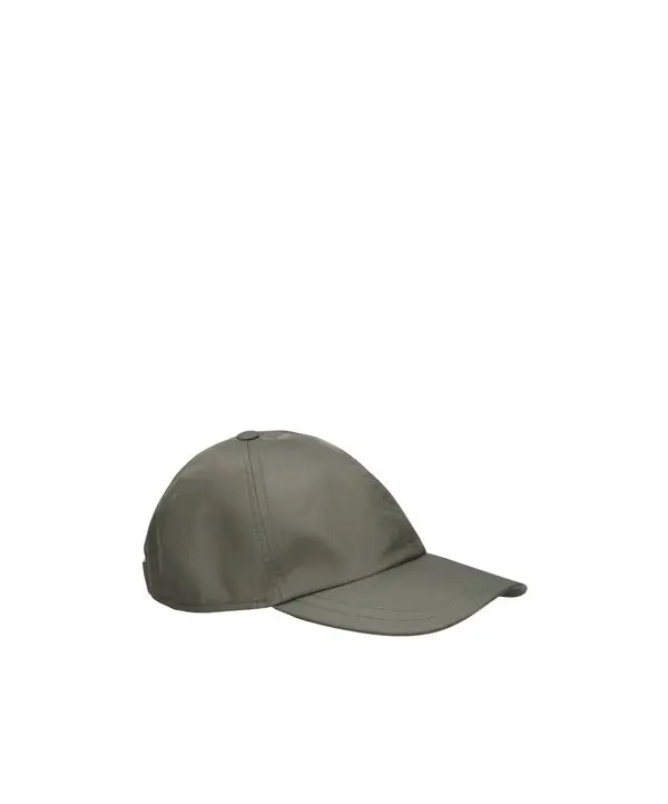 Borsalino Logo Plaque Baseball Cap - Gray