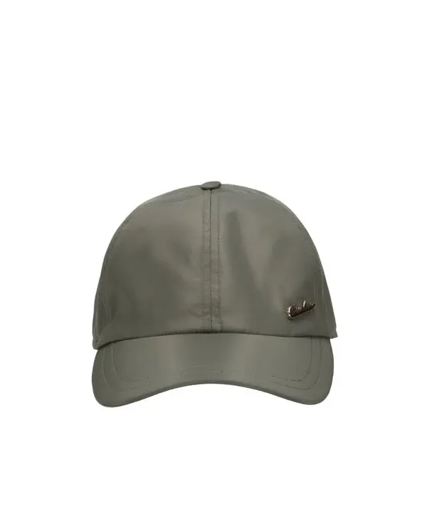 Borsalino Logo Plaque Baseball Cap - Gray